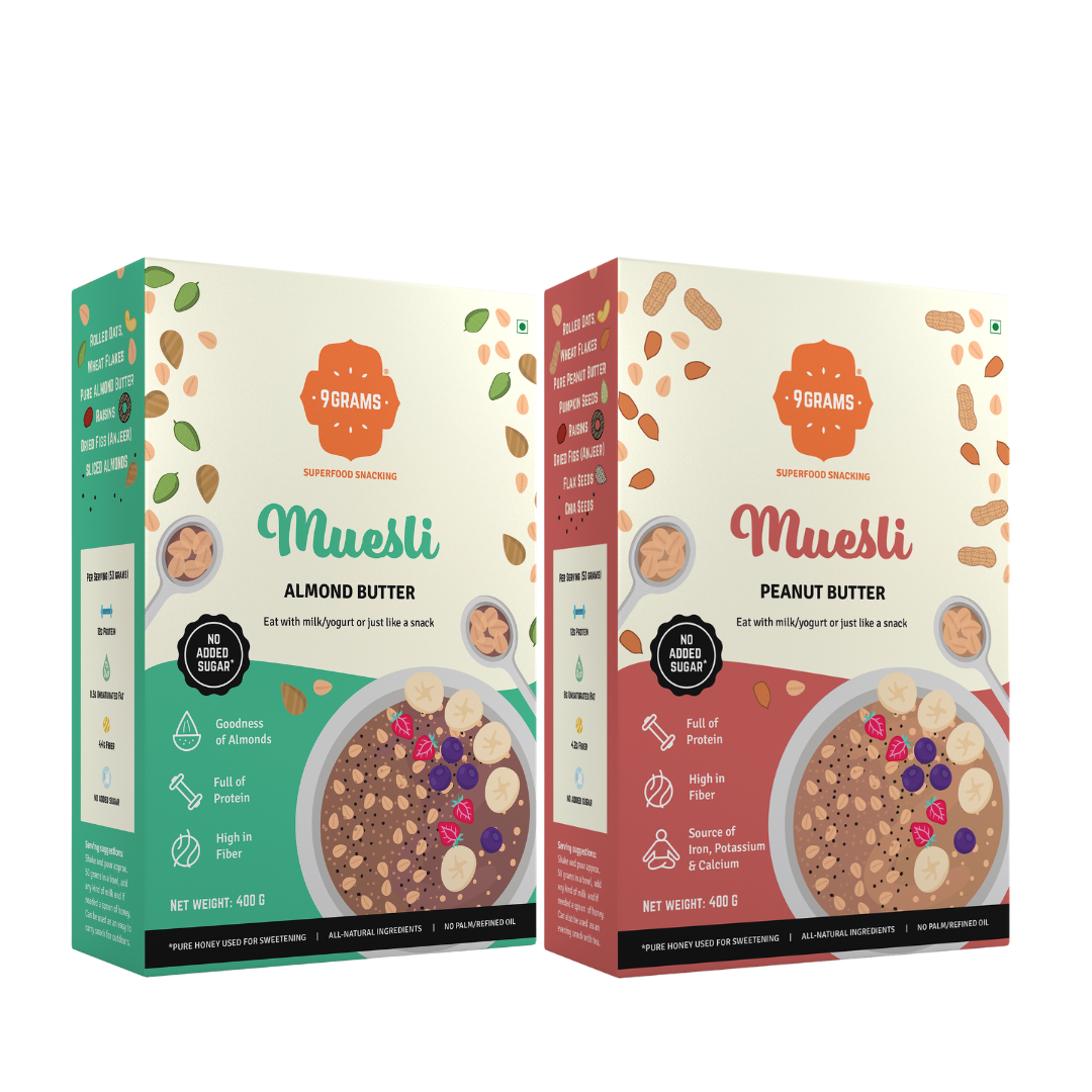 Muesli weight loss high protein workout muesli – 9GRAMS